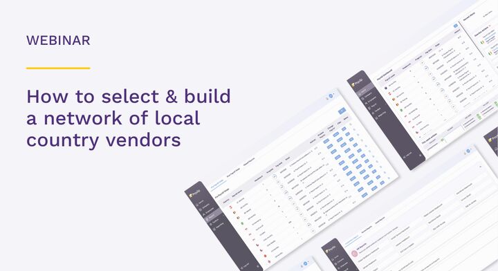 Building a network of local vendors - Payslip