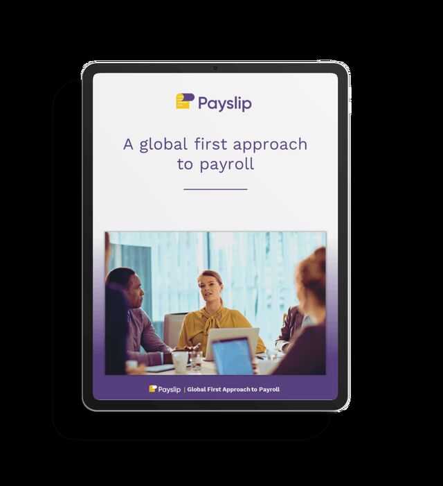 E-Book - A Global First Approach To Payroll - Payslip