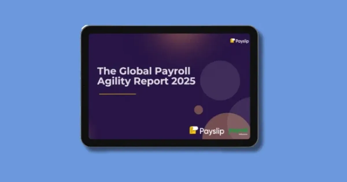 Global Payroll Agility Report - Payslip